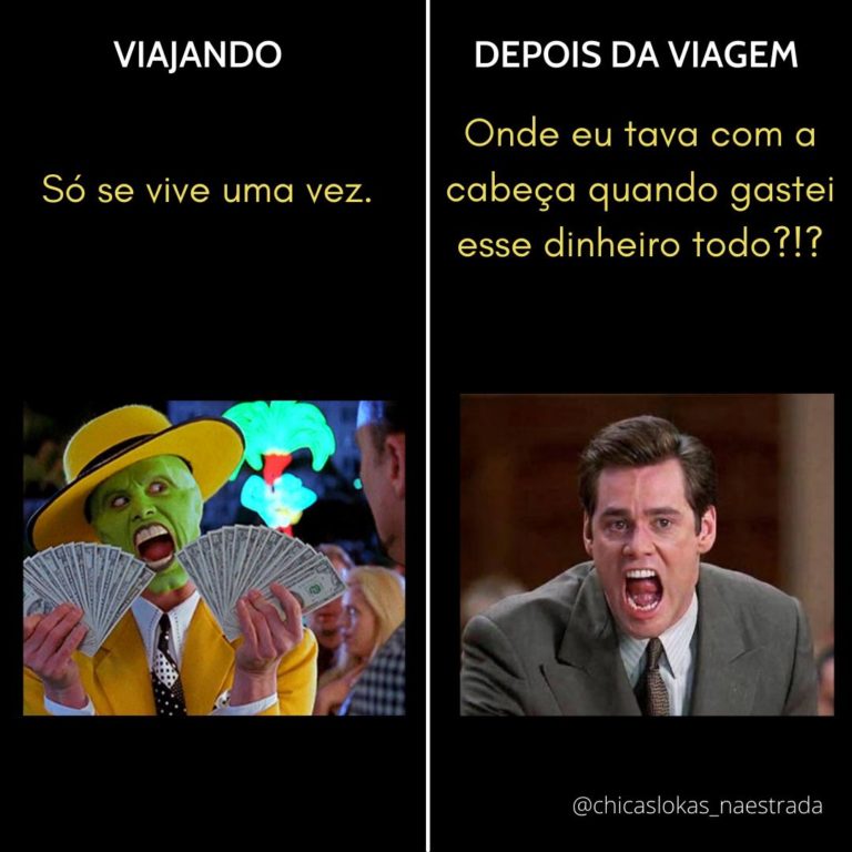 meme viagem jim carrey | Chicas Lokas na Estrada | Dicas de viagem